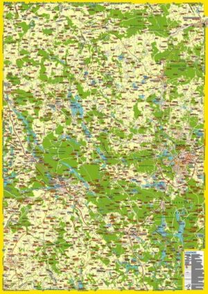 Landkarte Ermland/Oberland - BLOCHPLAN