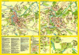 Stadtplan Insterburg 1932 / Tschernjachowsk heute – BLOCHPLAN