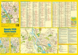 Stadtplan Oppeln 1938/Opole heute – BLOCHPLAN