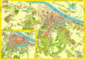 Stadtplan Tilsit/Sowjetsk – BLOCHPLAN
