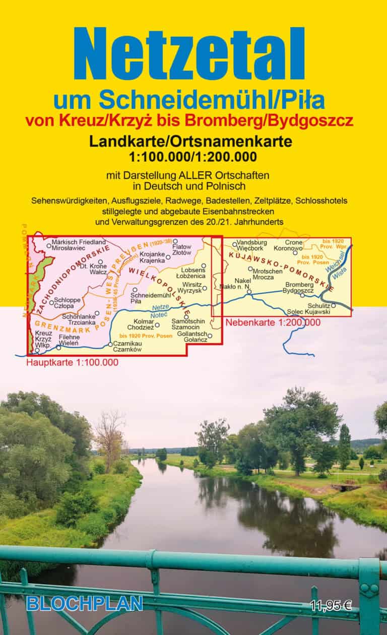 Landkarten Hinterpommern und Westpreußen – BLOCHPLAN