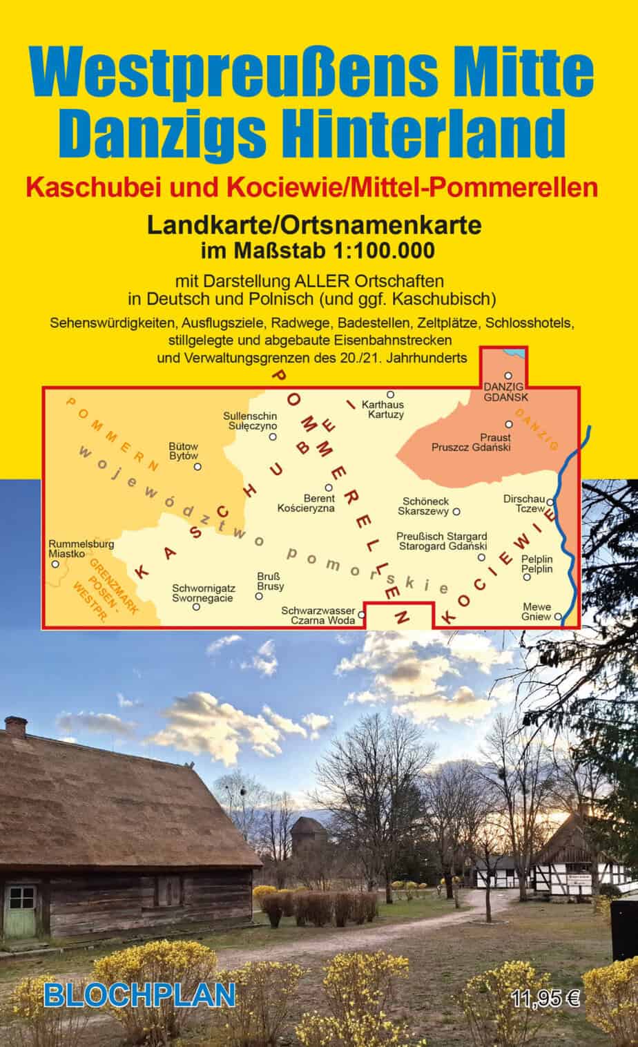 Landkarten Hinterpommern und Westpreußen – BLOCHPLAN