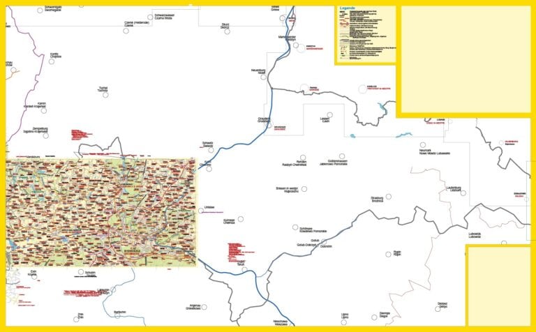 Landkarten Hinterpommern und Westpreußen – BLOCHPLAN